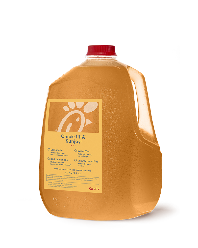 Galón de Sunjoy® (1/2 Té con Azúcar, 1/2 Limonada) | Chick-fil-A Puerto ...